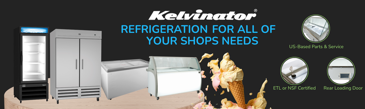 Kelvinator® Commercial Refrigeration – Ice Cream Equipment Specialists