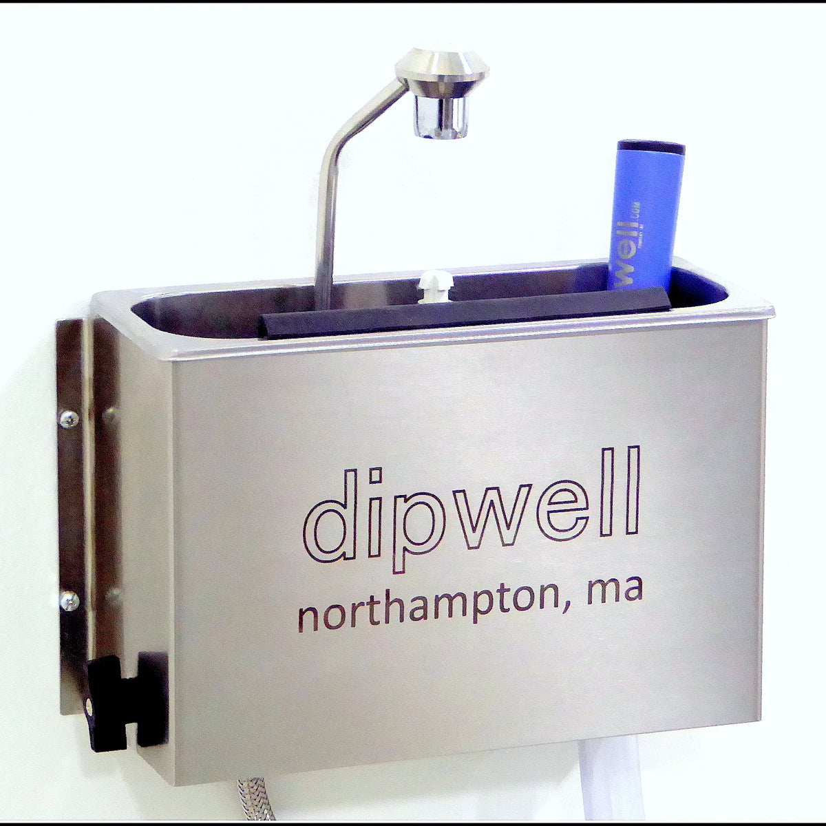 Dipwell 10″ Eco Scoop Shower 2.0 Ice Cream Dipper Well Package (D10SS2 ...