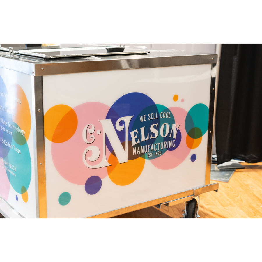 Nelson BDC8 Cold Plate Mobile Cart – Ice Cream Equipment Specialists